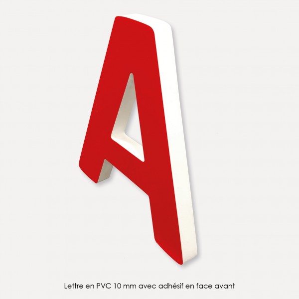 Lettres en reliefs - PVC - Lettres en relief | Mister Enseignes