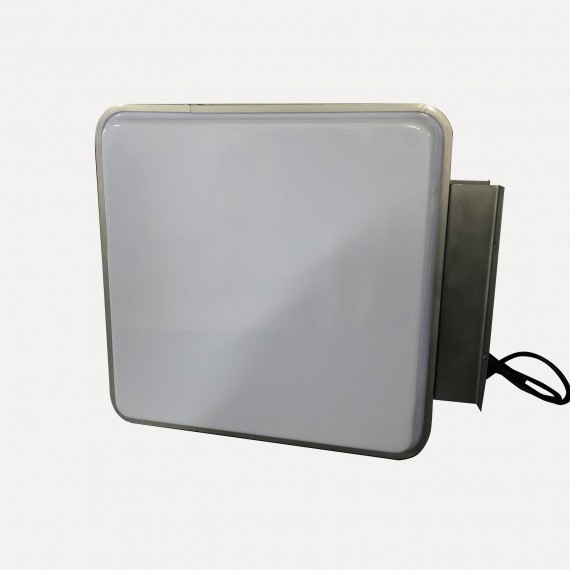 Caissons double face et drapeaux